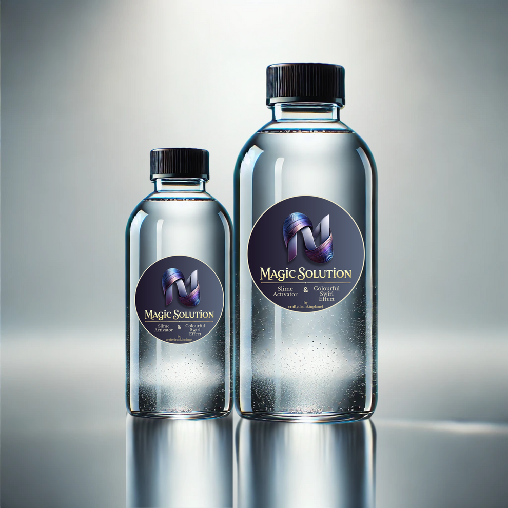 MAGIC SOLUTION™- Slime Activator & Snow Globe Tumbler Flow Solution ...